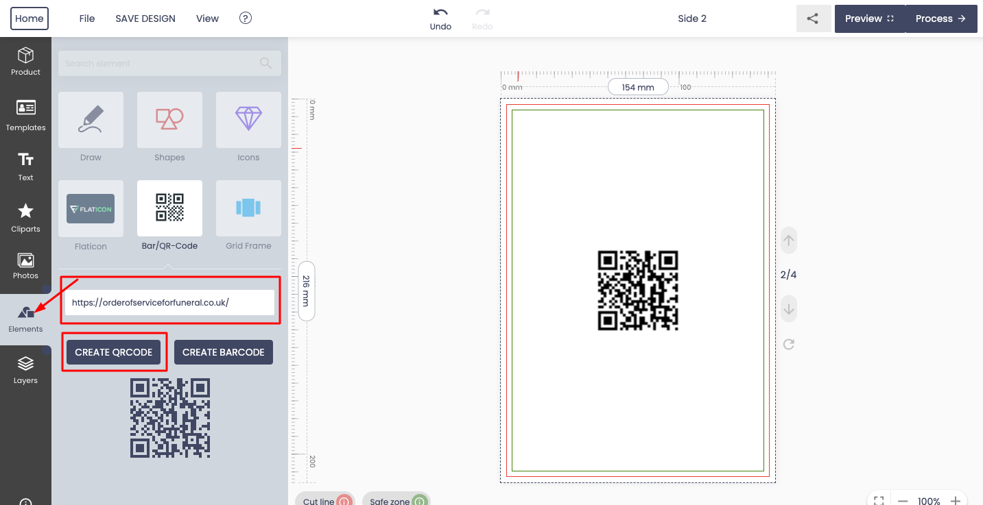 Implementing easy QR-codes on Orders of service funerals, 2024 ...