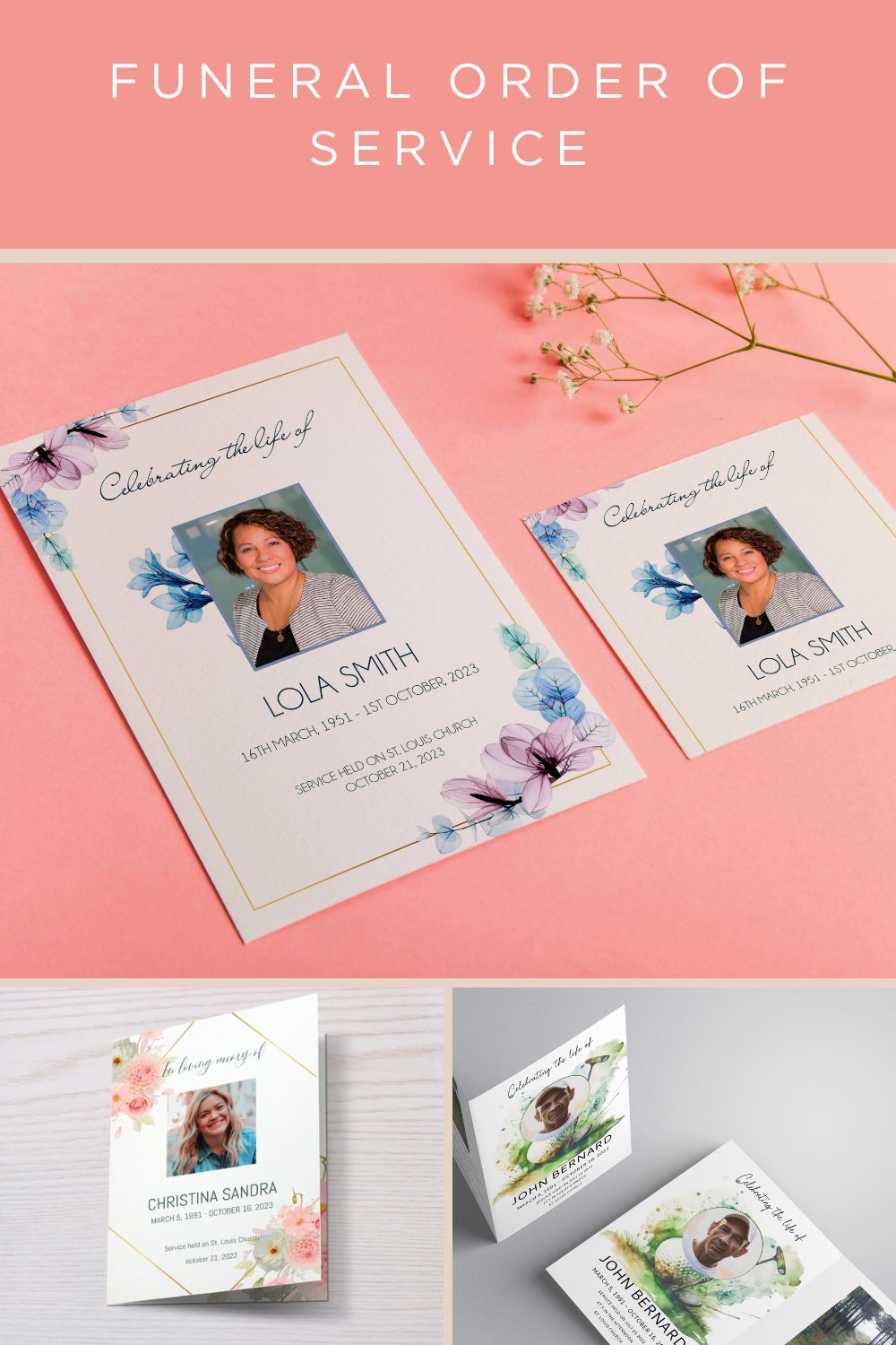 Simple funeral order of service ideas