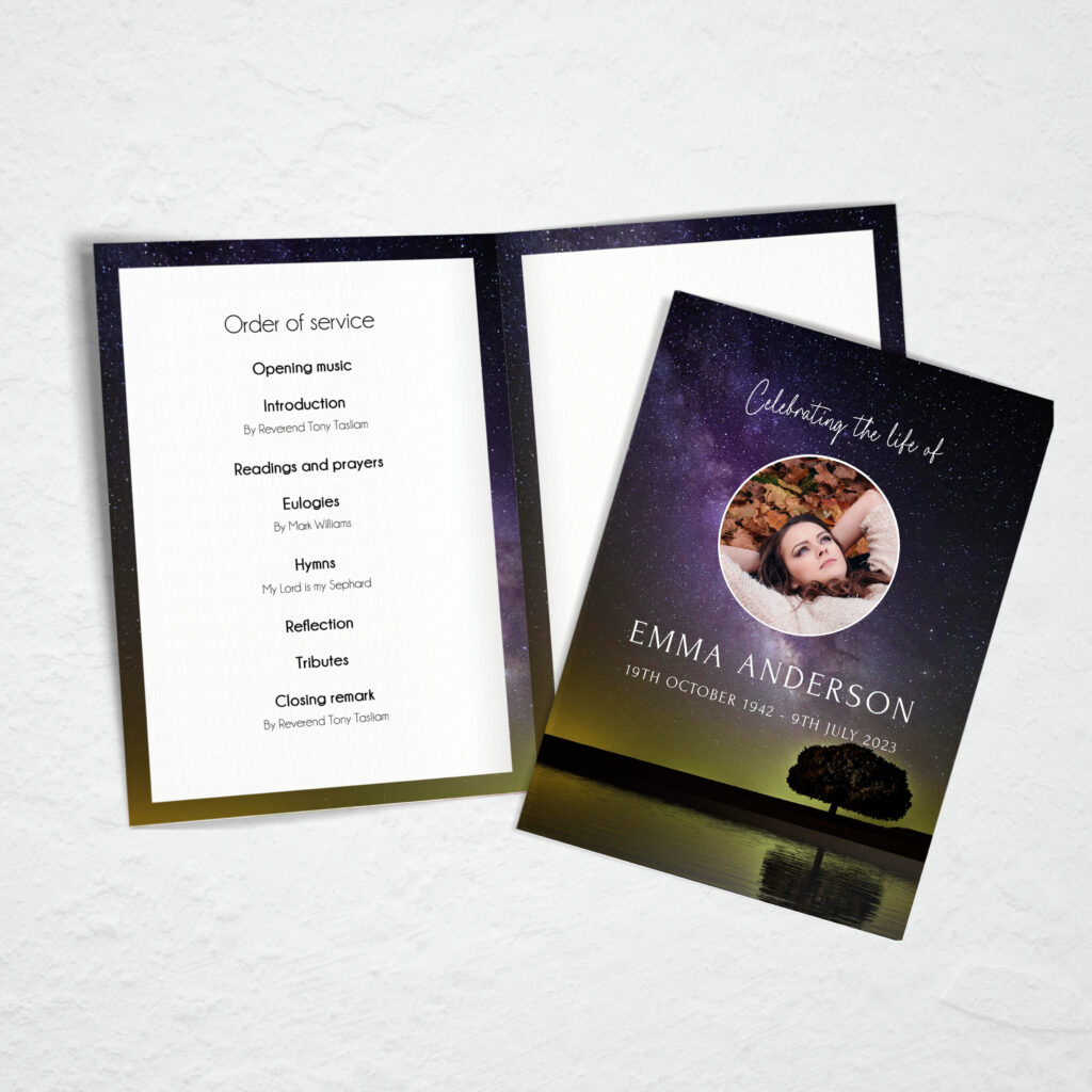 Popular religious and non-religious funeral readings - Funeral Order Of ...