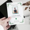 Irish Shamrock funeral order of service template 133 - Funeral Order Of ...
