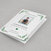Irish Shamrock funeral order of service template 133 - Funeral Order Of ...