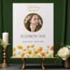 Sunflower funeral memorial sign board - Order Of Service For Funeral ...
